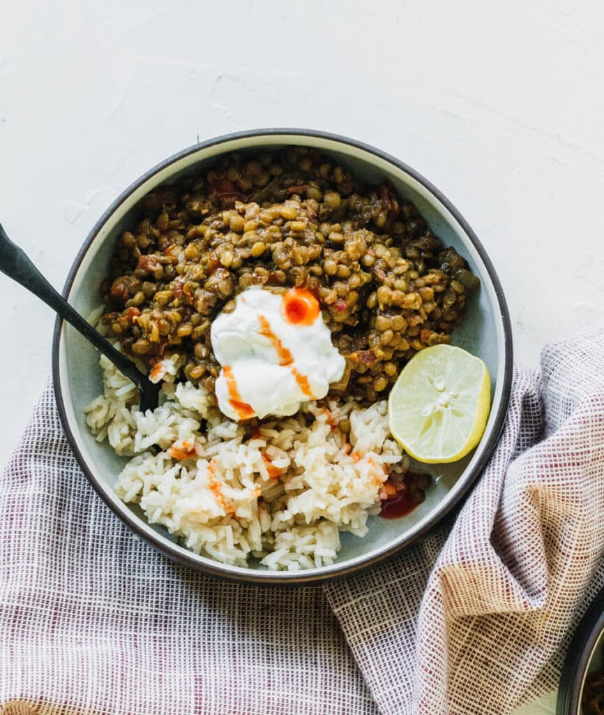Coconut Curry Lentils - Gina Gibson