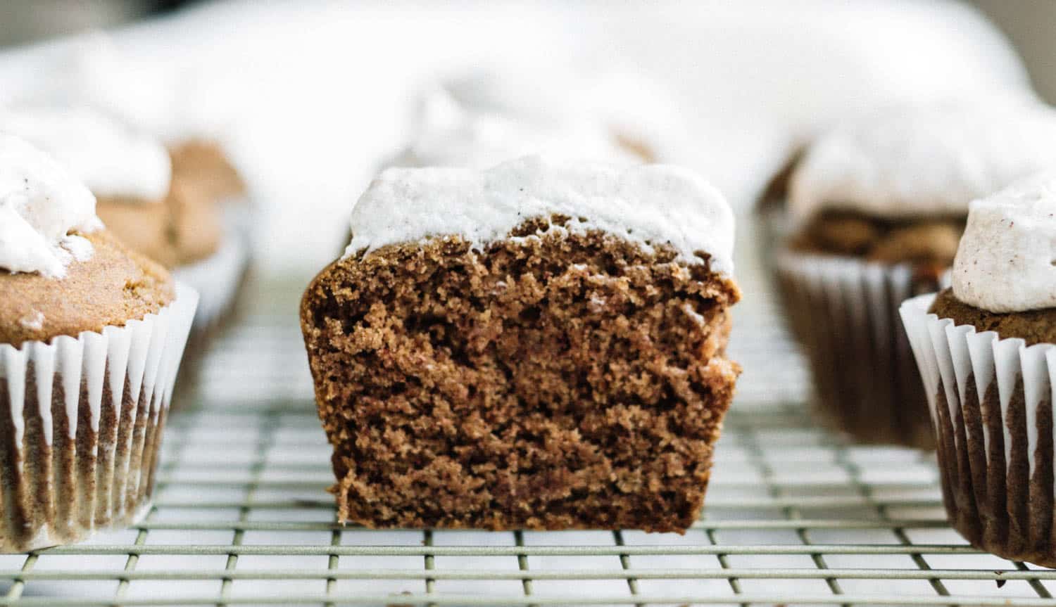 Chai Spiced Cupcakes - Gina Gibson
